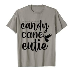 Candy Cane Cutie Christmas Stocking Stuffer For Girls T-Shirt