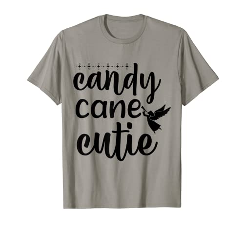 Candy Cane Cutie Christmas Stocking Stuffer For Girls T-Shirt