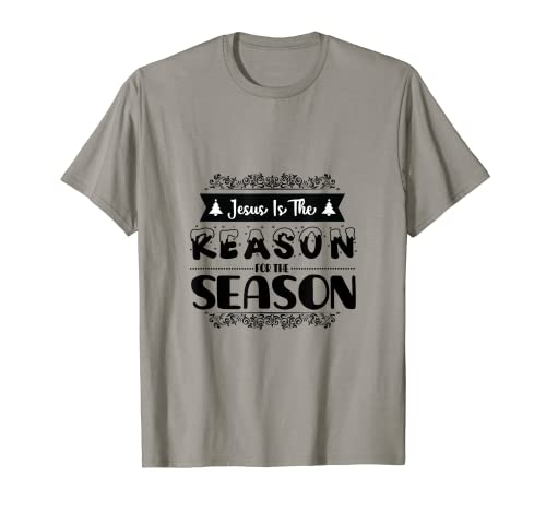 Christian Jesus The Reason Christmas Stocking Stuffer T-Shirt