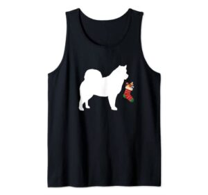 alaskan malamute christmas stocking stuffer dog tank top