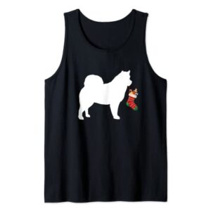 Alaskan Malamute Christmas Stocking Stuffer Dog Tank Top