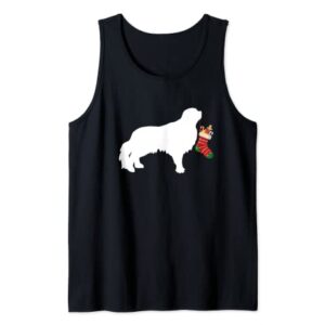 English Toy Spaniel Christmas Stocking Stuffer Dog Tank Top