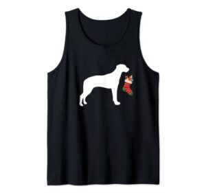 rhodesian ridgeback christmas stocking stuffer dog tank top