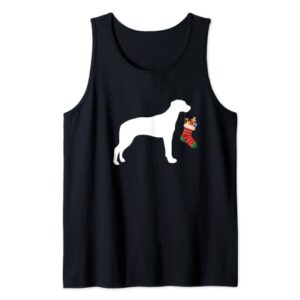 Rhodesian Ridgeback Christmas Stocking Stuffer Dog Tank Top