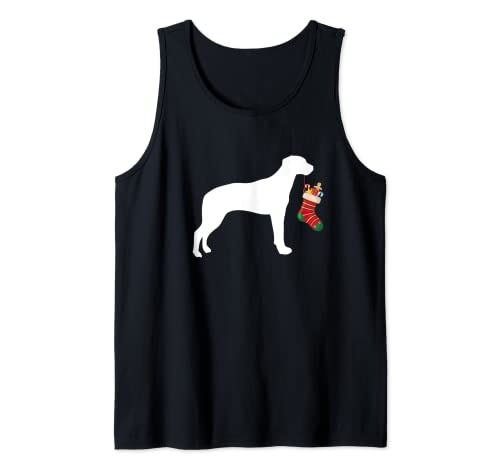 Rhodesian Ridgeback Christmas Stocking Stuffer Dog Tank Top