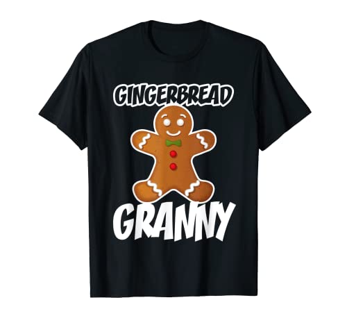 Gingerbread Granny Christmas Stocking Stuffer T-Shirt