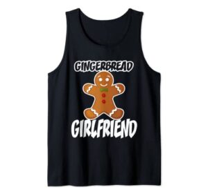 gingerbread girlfriend christmas stocking stuffer tank top