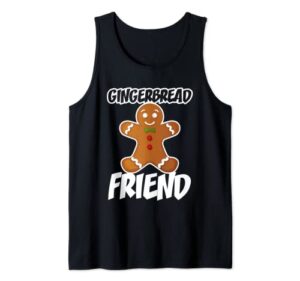 gingerbread friend christmas stocking stuffer tank top