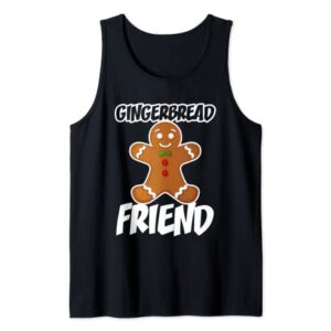 Gingerbread Friend Christmas Stocking Stuffer Tank Top