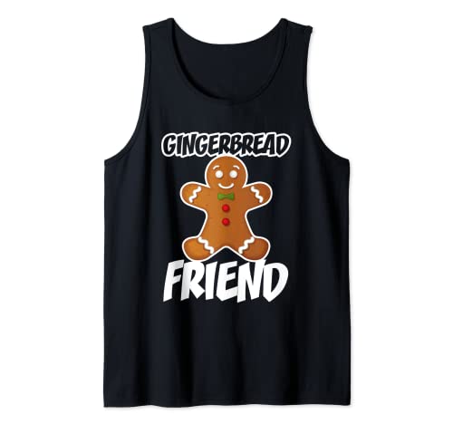 Gingerbread Friend Christmas Stocking Stuffer Tank Top