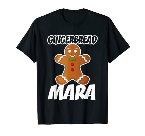 Gingerbread Mara Christmas Stocking Stuffer T-Shirt