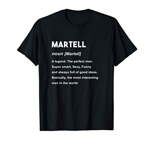 Mens Martell Name Shirt | Martell T-Shirt