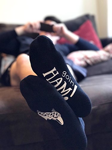 Video Gamer Funny Socks Gift for Men Husband Brother