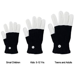 Luwint Led Gloves for Adult Children, Cool Toys for Boys Girls