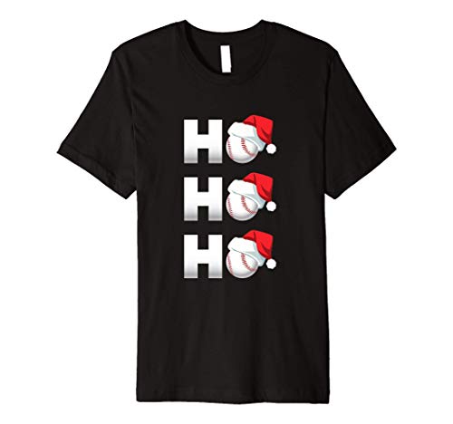 Christmas Baseball Funny Cute Premium T-Shirt