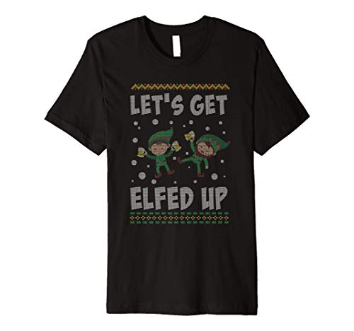 Elf Funny Ugly Christmas Premium T-Shirt