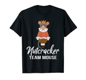 team mouse nutcracker shirt christmas dance funny soldier t-shirt