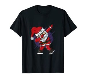 funny christmas stocking stuffer santa dabbing xmas t-shirt