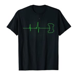 Gamer Heartbeat T Shirt