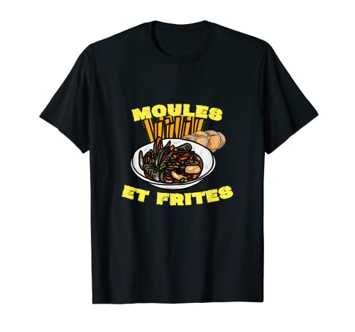 Moules Et Frites, Christmas Stocking Stuffer, Moules, Mussel T-Shirt