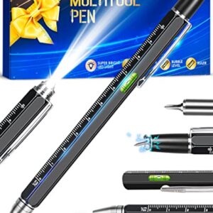 Gifts for Men Multitool Pen - Stocking Stuffers for Men Gifts for Dad Unique Christmas Gifts for Men Who Have Everything Pocket Multi Tool Cool Gadgets for Men Husband Boyfriend Mechanic Tools for Men