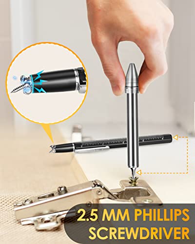 Gifts for Men Multitool Pen - Stocking Stuffers for Men Gifts for Dad Unique Christmas Gifts for Men Who Have Everything Pocket Multi Tool Cool Gadgets for Men Husband Boyfriend Mechanic Tools for Men