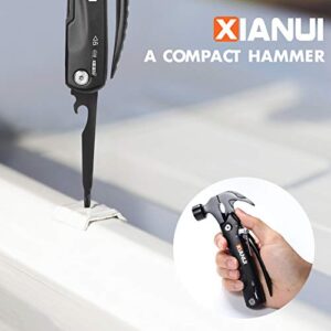 Gifts for Men, Multitool Hammer 12in1, Camping Accessories Survival Gear, Cool Gadgets for Men, Anniversary Unique Gifts for Him Boyfriend Husband, Mens Gifts for Birthday, Tools for Men