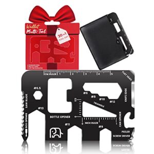 valentine’s day gifts for him boyfriend husband, 20-in-1 credit card multitool, christmas gifts for men who have everything, cool gadgets for men husband, boyfriend, grandpa, adults, tools for men