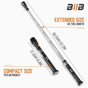 BIIB Gifts for Men, Telescoping Magnetic Pickup Tools Cool Gadgets for Men, Fathers Gifts, Birthday Gifts for Men, Women, Husband, Boyfriend, Him, Tech, Handyman, Cool Stuff for Mens Gifts