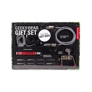 Kikkerland KIT005 Geeky Gear Gift Set