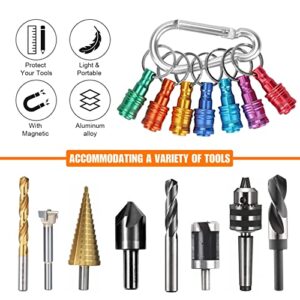 7PCS 1/4inch Shank Screwdriver Bits Holder + Universal Socket Grip Tool Gifts for Men