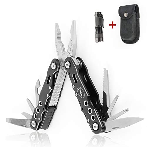 Gifts for Dad Women Grandparents From Daughter Son, Unique Birthday Gift Idea for Men Adult Son, Cool Christmas Present Stocking Stuffer for Lover, 14-in-1 Tools Multitool Pliers