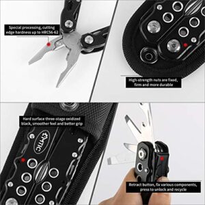 Gifts for Dad Women Grandparents From Daughter Son, Unique Birthday Gift Idea for Men Adult Son, Cool Christmas Present Stocking Stuffer for Lover, 14-in-1 Tools Multitool Pliers