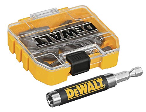 DEWALT DWAF2058CS 18 pc. Compact Magnetic Drive Guide Set, Yellow