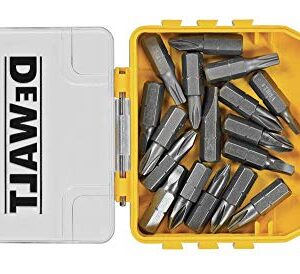 DEWALT DWAF2058CS 18 pc. Compact Magnetic Drive Guide Set, Yellow