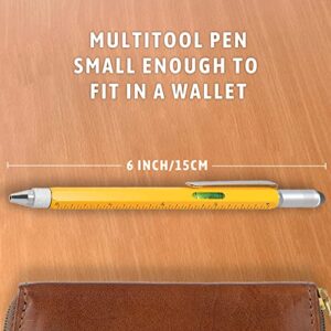 Gifts for Men Multitool Pen,7 in 1 Multi-Functional Stylus Pen,Cool Gadgets,Gifts for Grandpa Husband Dad Boyfriend,Unique Mens Valentines Gifts from Daughter