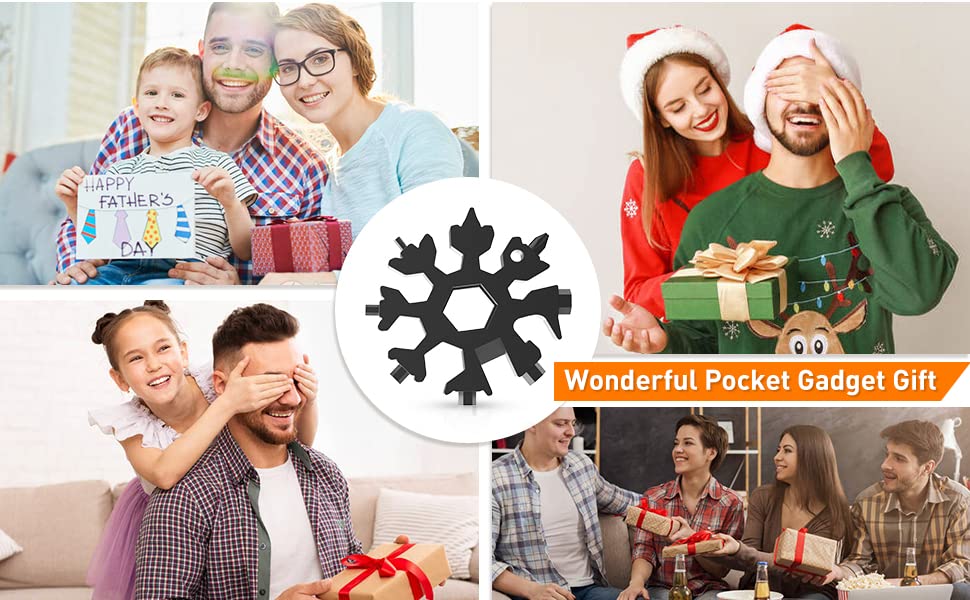 Stocking Stuffers Gifts for Men, Gifts for Men, Christmas Gifts for Men, Pocket Tools for Husband Tools for Men, Husband, Grandpa, Unique Dad Gifts from Daughter