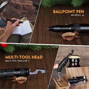 Gifts for Men Him Dad,Tactical Pen,Christmas Stocking Stuffers for Men,Groomsman Gifts,Valentines Day Anniversary Birthday Gifts for Husband,Father's Day Gifts for Dad