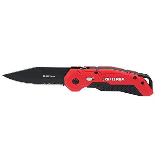 CRAFTSMAN Pocket Knife, Spring Assisted Opening (CMHT10934)