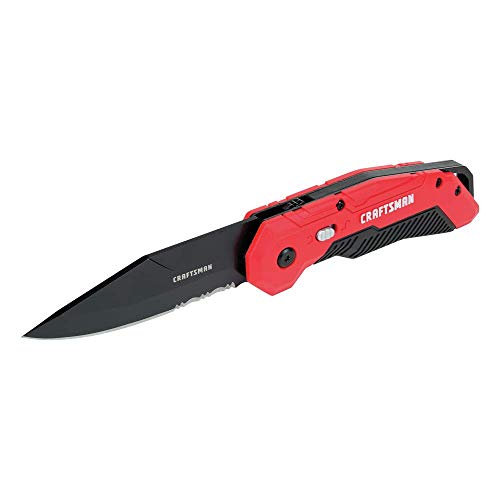 CRAFTSMAN Pocket Knife, Spring Assisted Opening (CMHT10934)