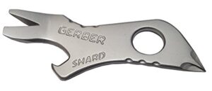 gerber shard keychain tool – silver [30-001501] pack of 1