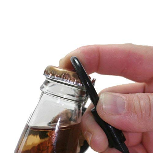 Screwpop Screwdriver Compact Bit Holder Keychain | Carabiner Multi-Tool Bottle Opener with New Secure and Stronger Magnet (Includes Removable Double-Sided Bit)