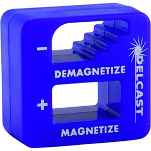 delcast mbx magnetizer demagnetizer for screwdriver tips, bits and small tools