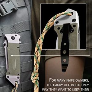 Pocket Knife Spring Assisted Knife - Folding Tactical Knives Japanese Tanto Blade Knives - Ninja Assisted Opening Knife - Best for Camping Hiking EDC Work Knife Birthday Christmas Gifts for Men 6688