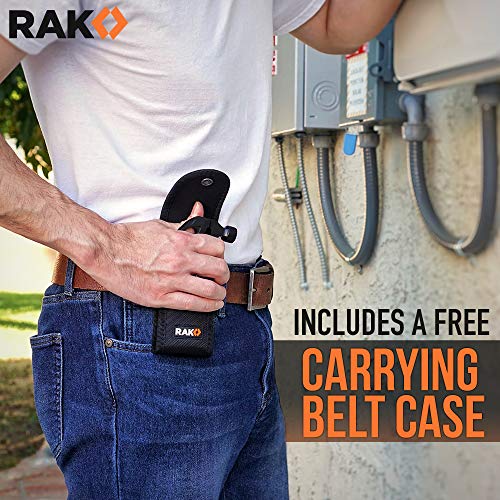 RAK Multitool Hammer - Valentine's Day Gifts For Men - Compact DIY Survival Multi Tool W/Screwdriver, Pliers, Bottle Key, Knife, Saw and More - Backpacking Gear & Camping Accessories