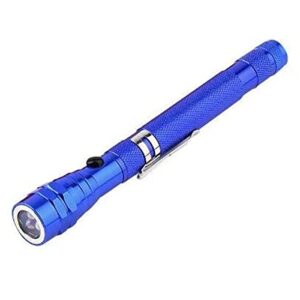 ttslvs gifts for dad&men fathers day,magnetic pickup tool with led, telescoping magnet flashlight pickup stick cool adget,thanksgiving day christmas stocking stuffers gift for husband boyfriend,blue