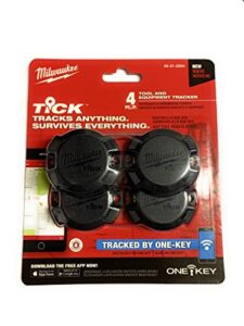 milwaukee 48-21-2004 one-key tick tool and equipment tracker (4 pack)