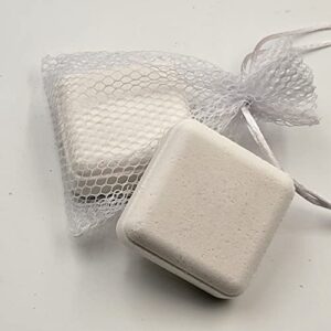 Essential Oil Shower Steamers XL with mesh Shower Steamer Bag and Glossy Laminate Box. (Wake Up)