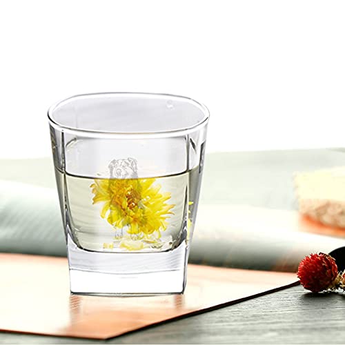 Australian Shepherd Crystal Stemless Wine Glass, Whiskey Glass Etched Funny Wine Glasses, Great Gift for Woman Or Men, Birthday, Retirement And Mother's Day