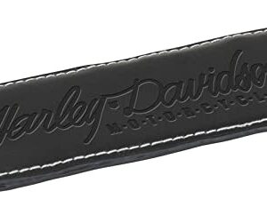 Harley-Davidson Bottle Opener Embossed H-D Leather Wrapped Metal- 7 x 1.5 inches